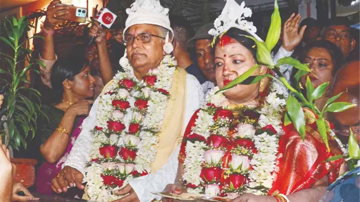 Wedding Pictures: Dilip Ghosh and Rinku Majumdar
