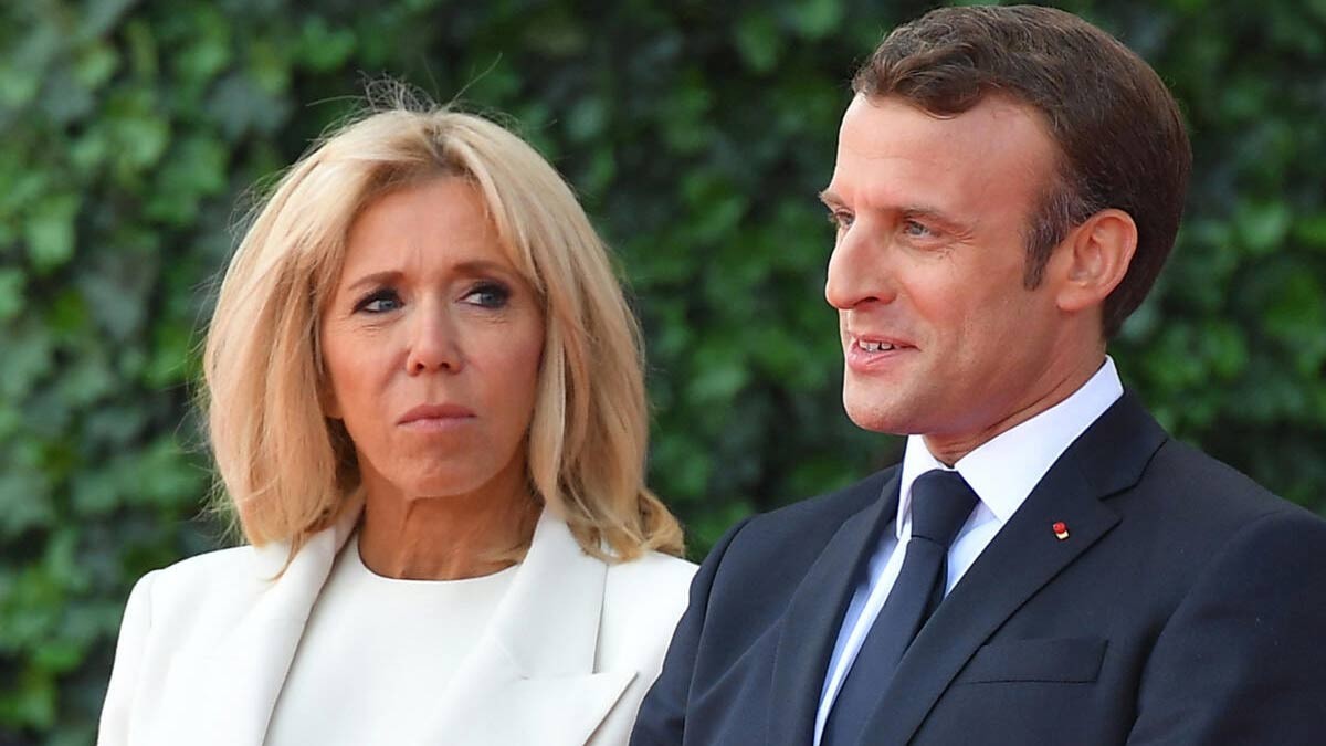Jab They Met: Emmanuel Macron and Briggite