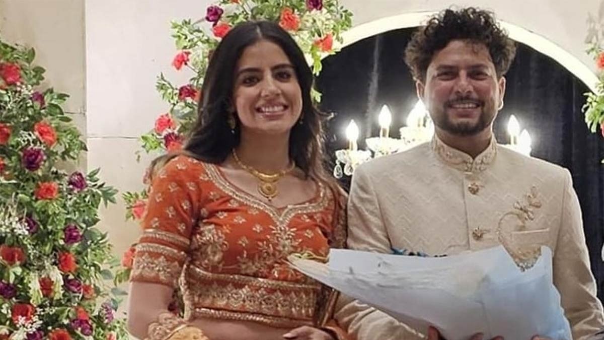 Adorable Couple: Kuldeep Yadav and Vanshika