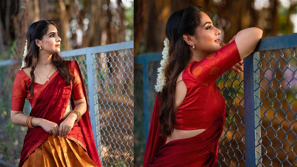 Malvi Malhotra Flaunts her Curves in Grey Bralette