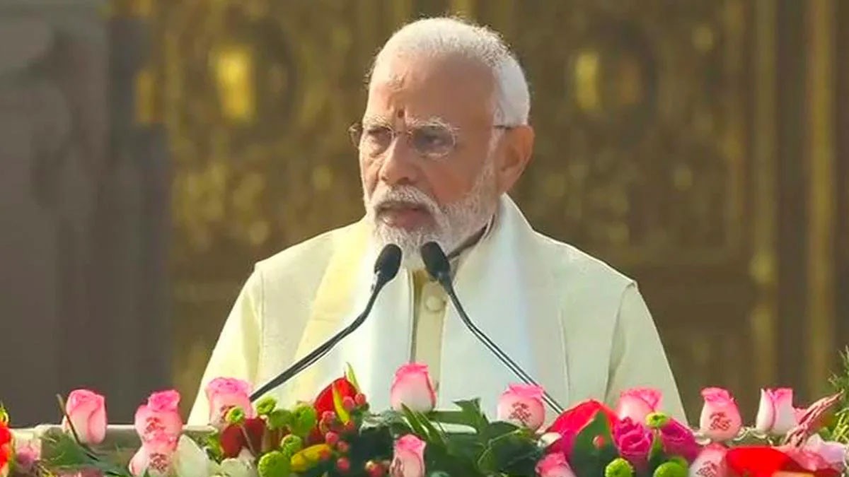 PM Modi Inaugurates Grand Ram Temple at Ayodhya