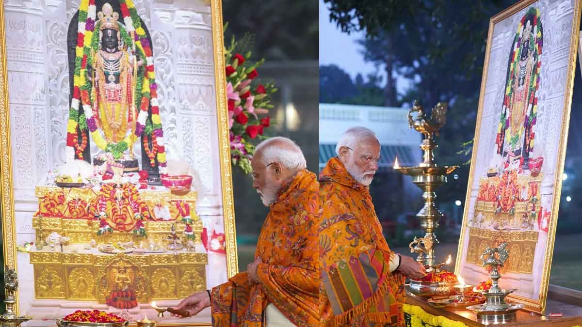 PM Modi Inaugurates Grand Ram Temple at Ayodhya
