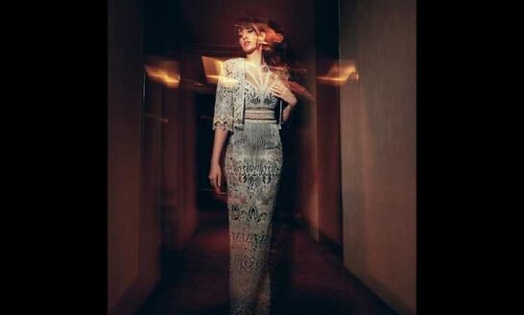 Nora Fatehi looks glamorous in co-ord set by Faraz Manan