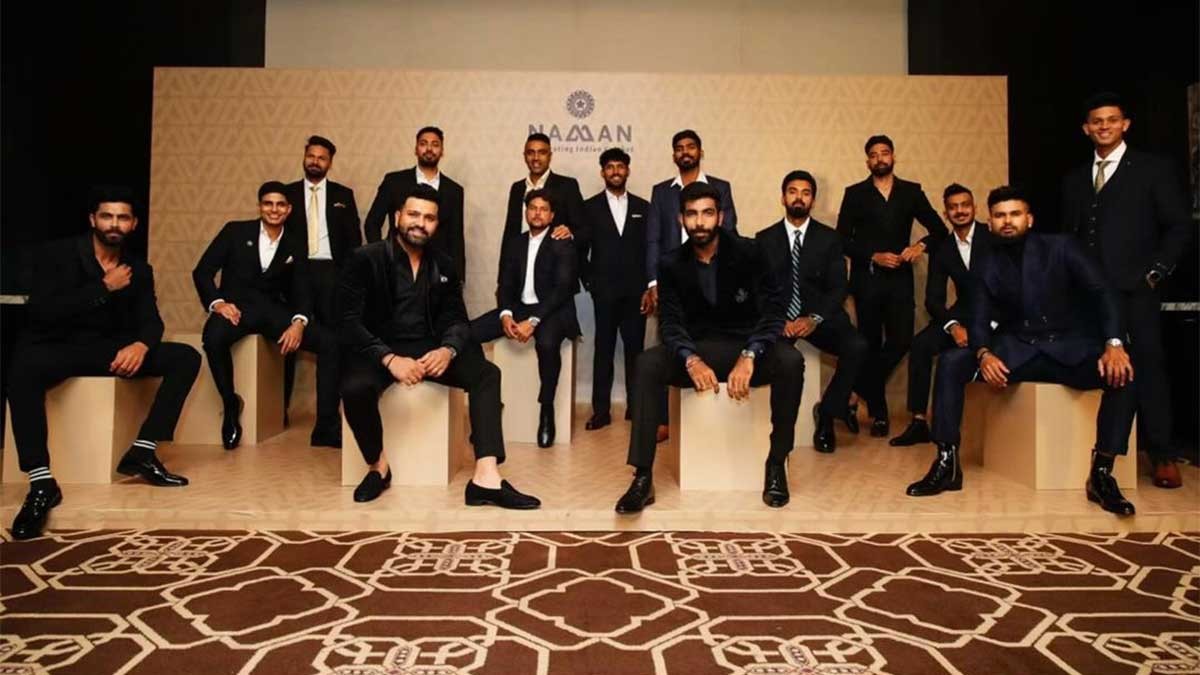 Rohit Sharma Radiates Royal Charm in Stylish Black Ensemble 51509