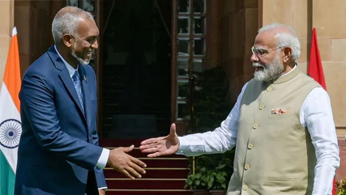 Watch| Modi and Maldives President Muizzu Officially Launch Defence ...