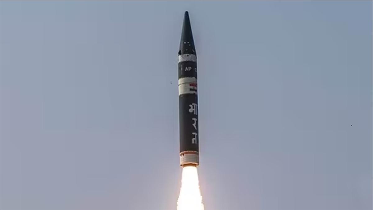 Agni Prime Successfully Test-Fired from Rail-Mounted Mobile Platform