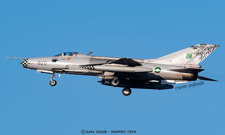 Top 6 fighter aircrafts of Pakistan Air Force