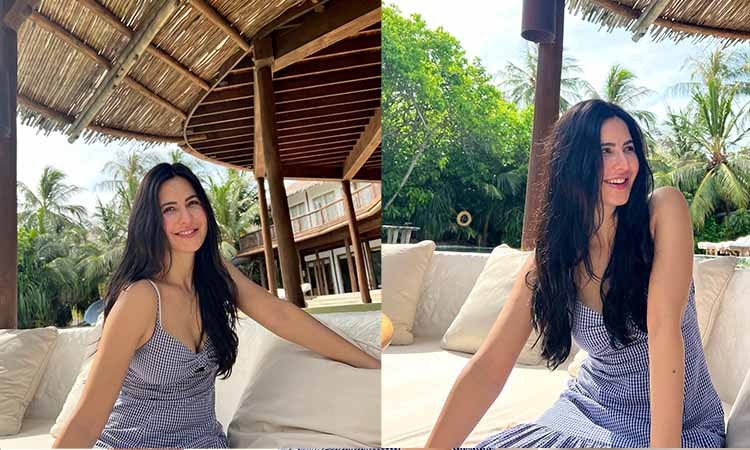 Katrina Kaif brightens up the internet with her look in a short ...