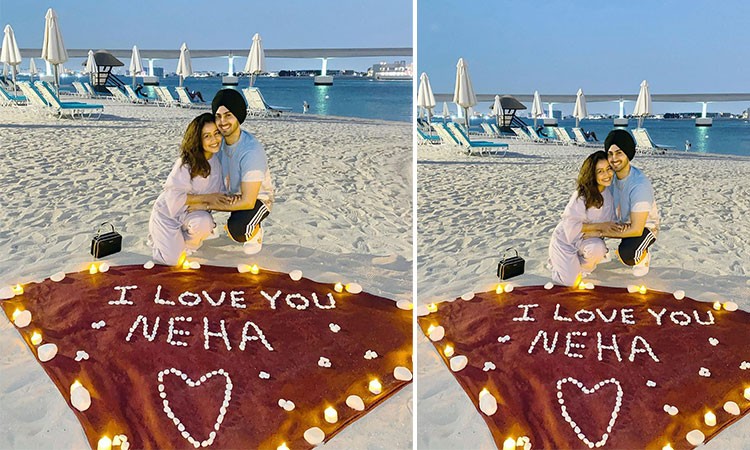 Honeymoon pics: Neha Kakkar and Rohanpreet Singh