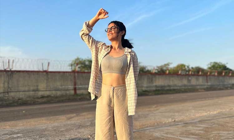 Radhika Madan in red bikini is just too HOT to handle