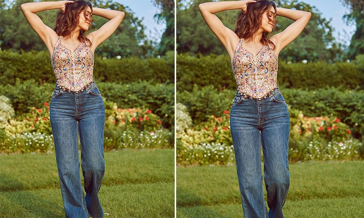 Sharvari Wagh gives ethnic corset a sass touch in her latest dazzling ...