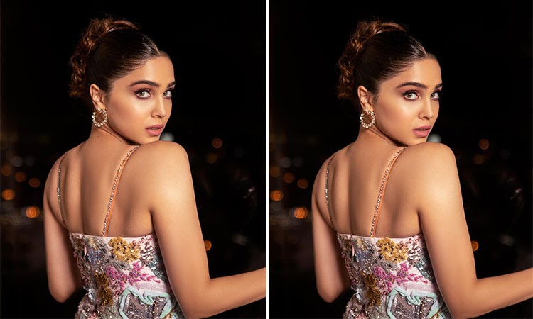 Sharvari Wagh looks like a vision to behold in sleek ivory-white gown