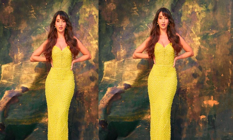 Gorgeous Nora Fatehi Casts A Spell In Mini Bodycon