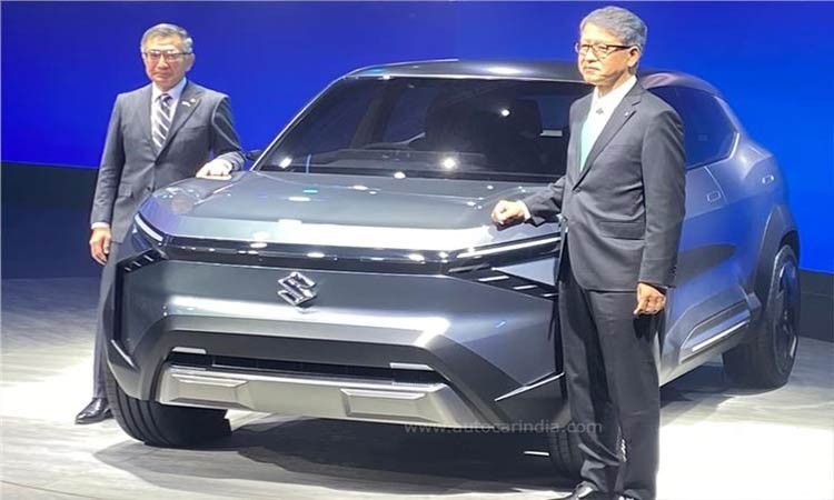 Maruti Suzuki EVX concept SUV unveiled at Auto Expo 2023: Key features
