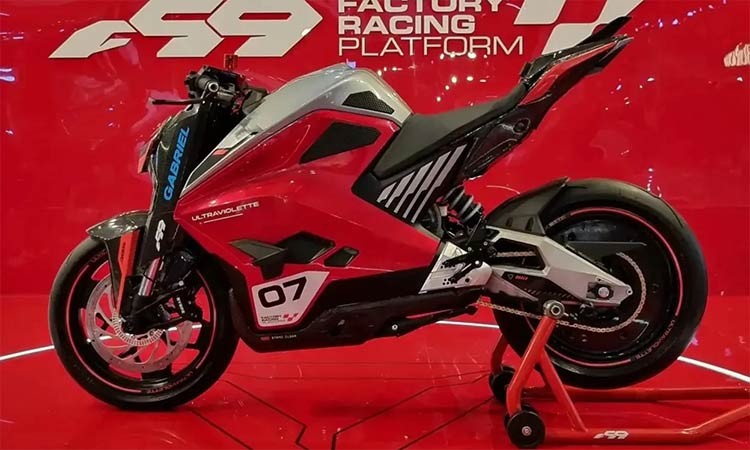 Ultraviolette F99 e-motorcycle unveiled at Auto expo 2023 : Top 8 features