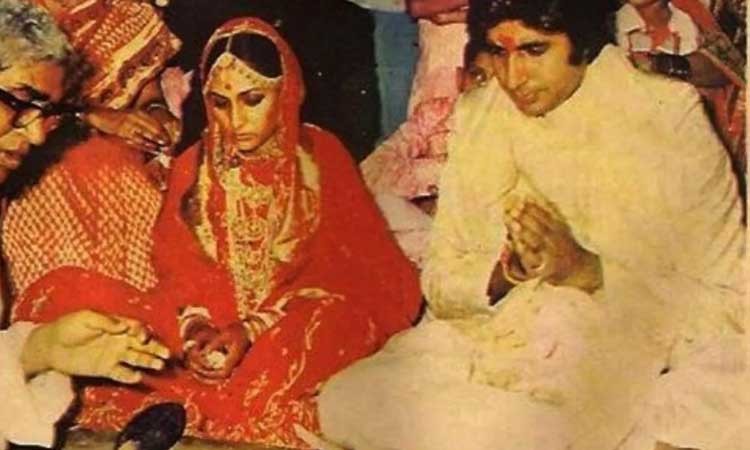 Wedding Pics: Amitabh Bachchan and Jaya Bhaduri