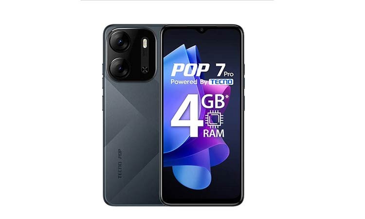 Tecno Pop 7 4G Pro launched with dual AI camera at Rs. 6,799 : Top 10 ...