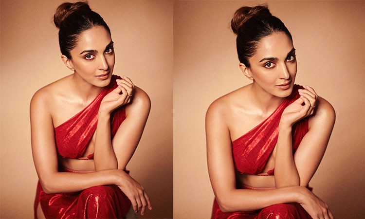 Kiara Advani looks drop-dead gorgeous in cutout red dress