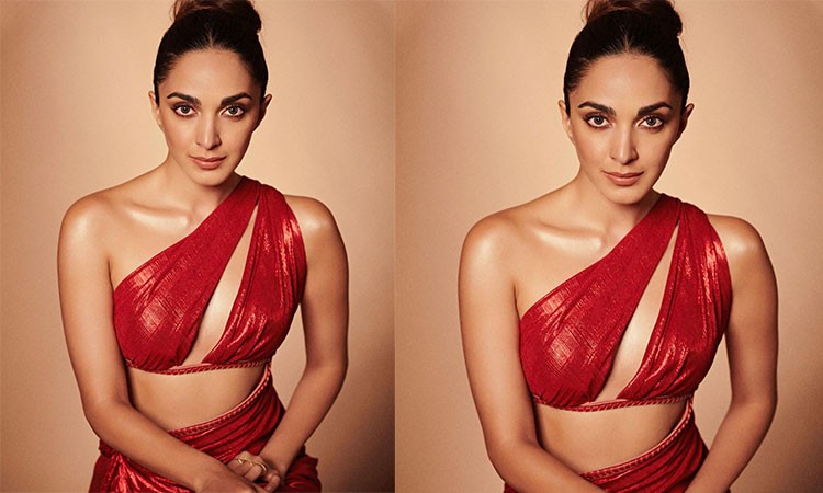 Kiara Advani looks drop-dead gorgeous in cutout red dress