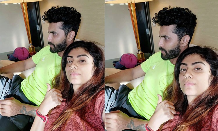 Adorable Pics: Ravindra Jadeja hugs wife Rivaba after CSK's memorable victory in IPL 2023 final
