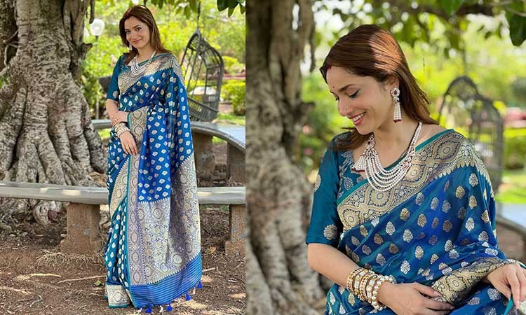 Top 10 Mesmerizing Saree Looks Of Ankita Lokhande