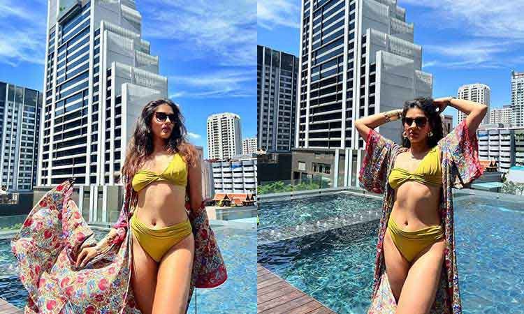 Arushi Handa sets internet on fire in stunning pink bikini
