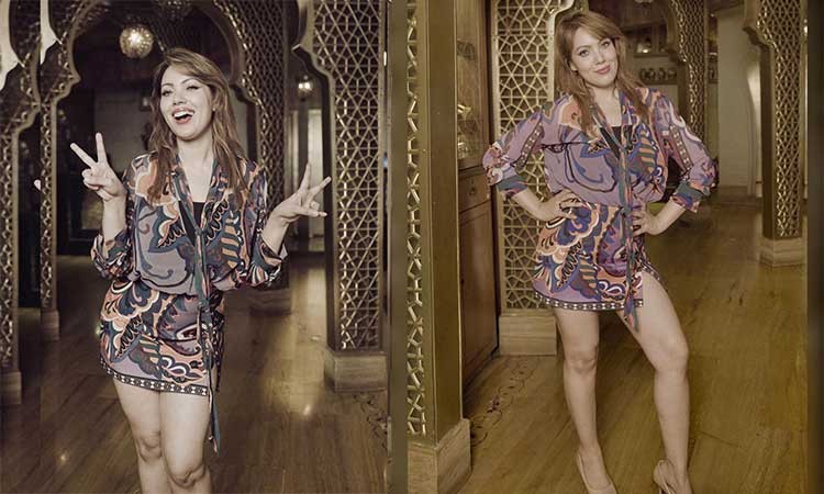 Munmun Dutta sets internet ablaze in bold blue dress